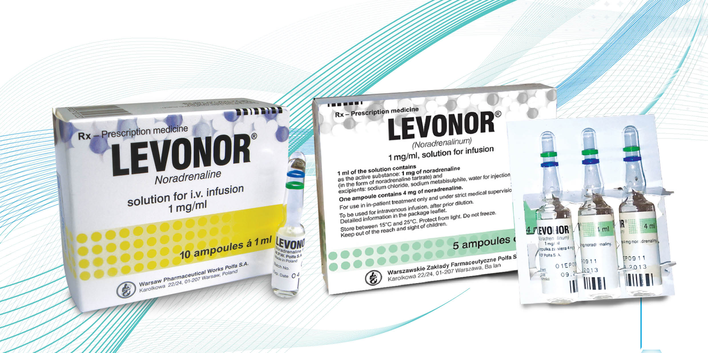 Levonor 1mg/ml :: Công ty Cổ phần Dược Phẩm Trung Ương CPC1